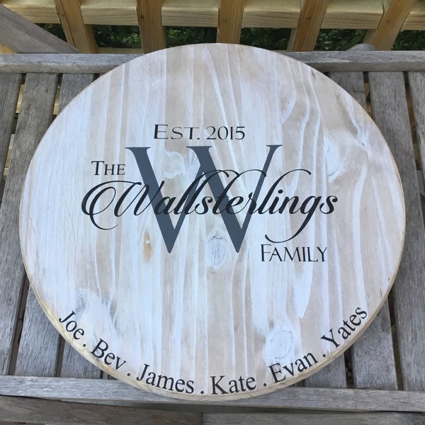 Personalized Lazy Susan - Etsy