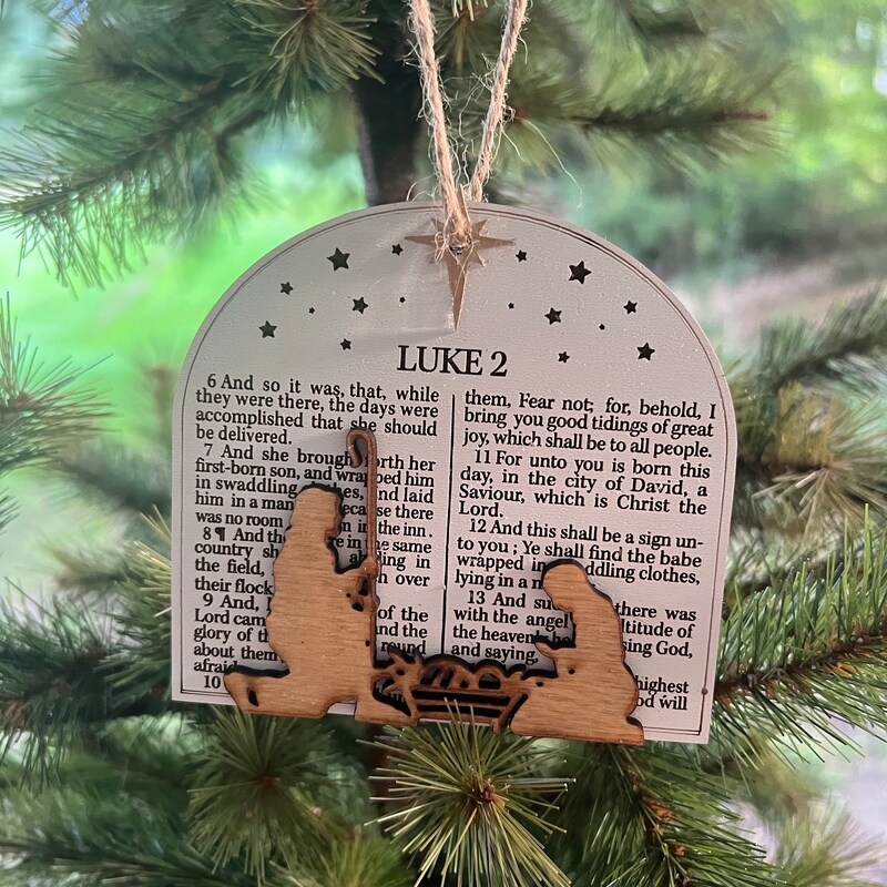 Scripture Ornaments - Etsy