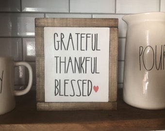 Rae Dunn Farmhouse Decor | Etsy