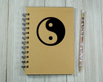 Yin Yang Notebook | Etsy