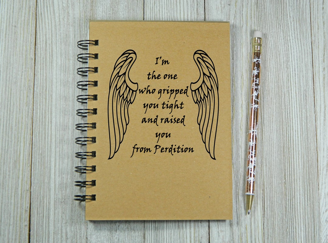 Supernatural Inspired "perdition" Notebook/journal - Etsy