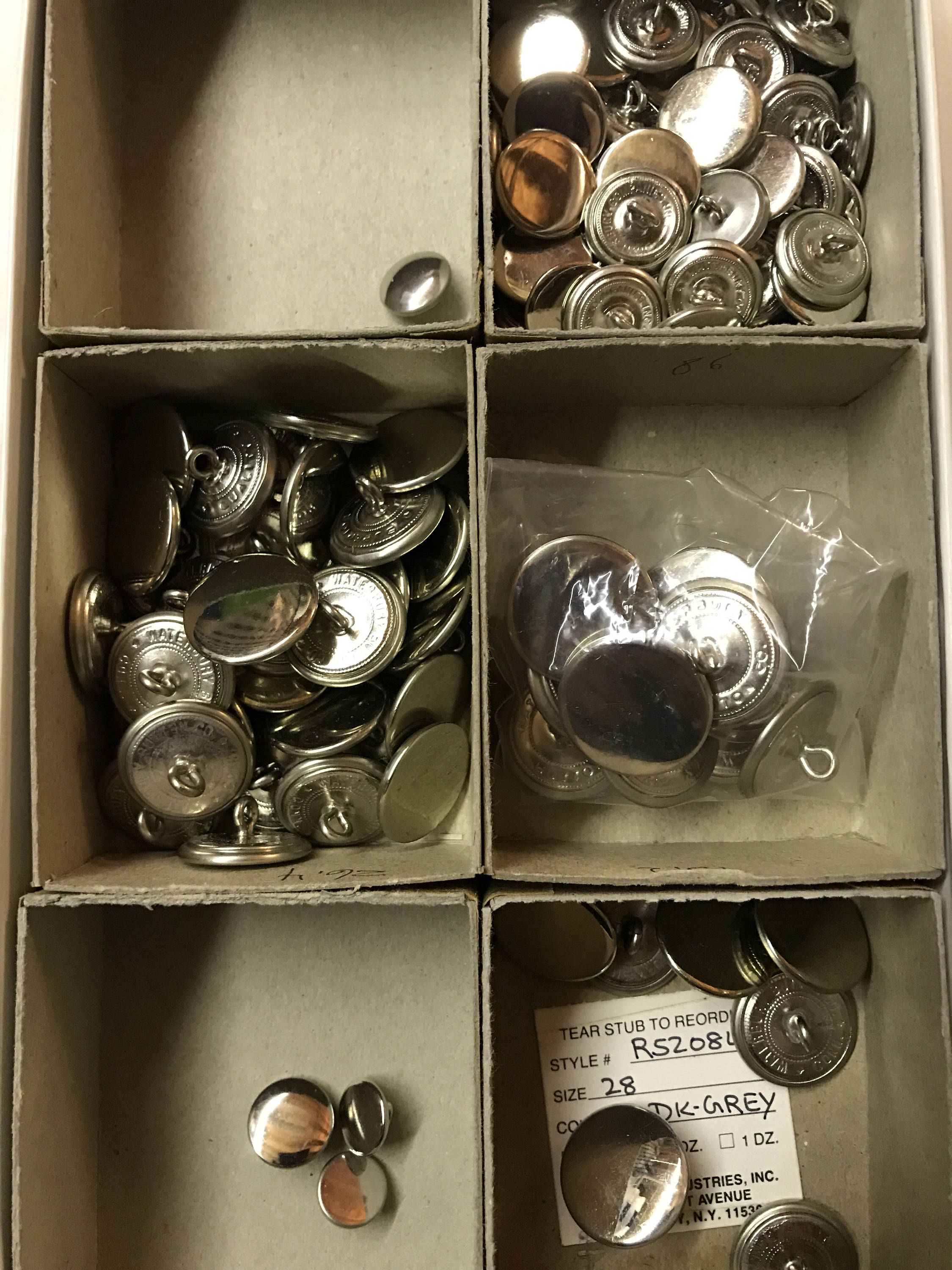 Silver metal shanks buttons 3/4,7/8,1 - Etsy.de