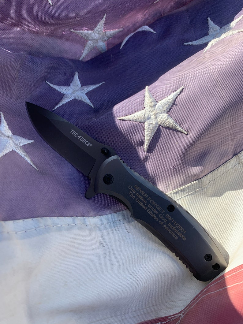 Personalized Remembrance 911 Pocket Knife September 11 - Etsy