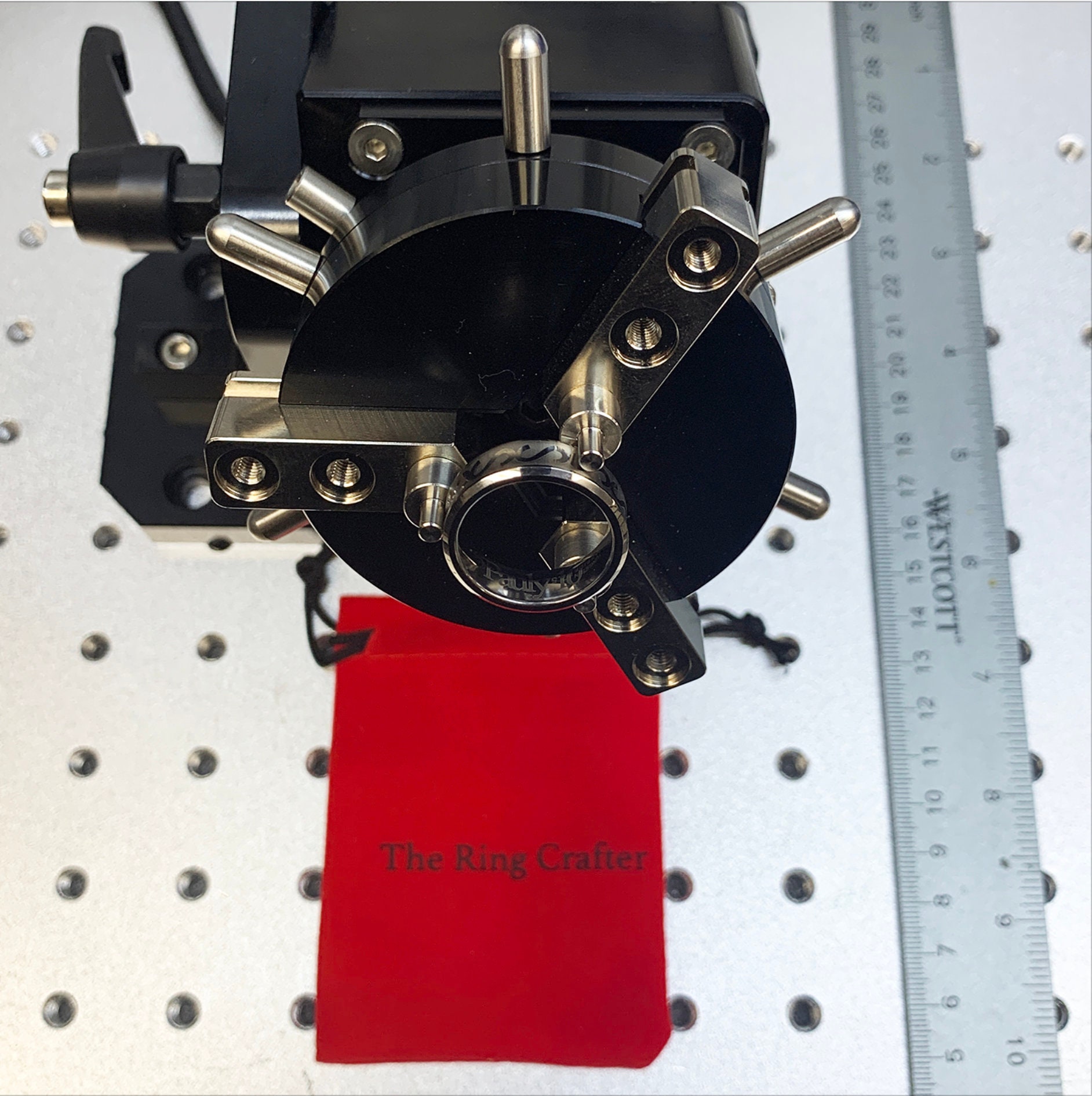 Custom Engraving 8mm Black Ceramic Beveled Edge Rose Gold | Etsy