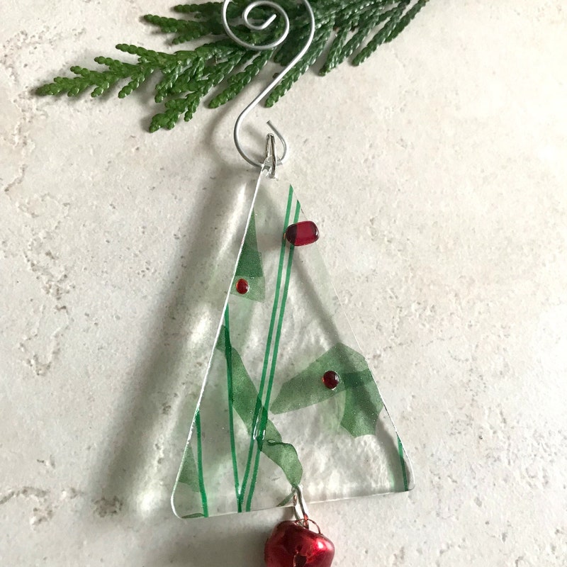 Fused Glass Ornament - Etsy