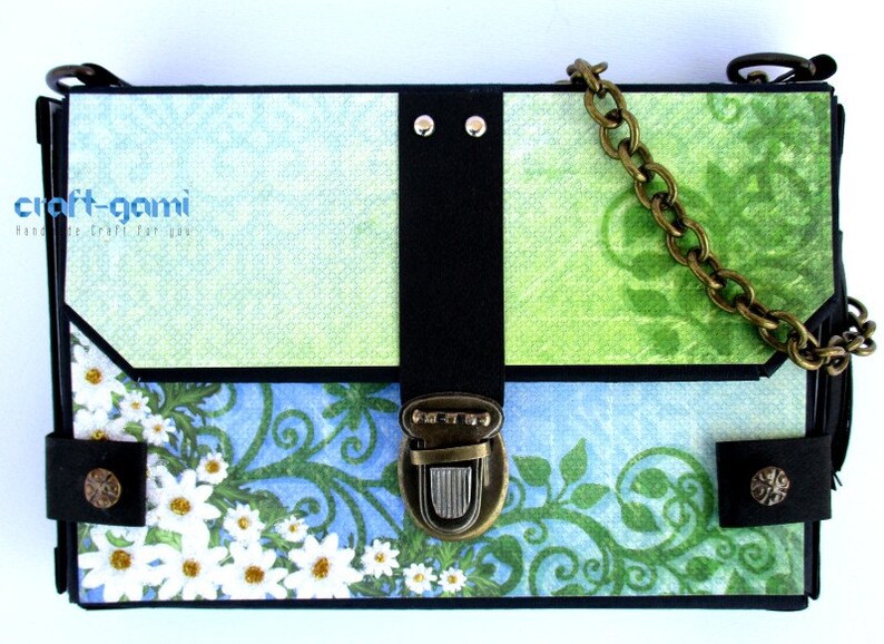Mini Purse Scrapbook Album Tutorial (video Plus PDF) Instant Download ...