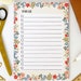 Floral To-do List Daily Planner Notepad Get Organized With Our ...