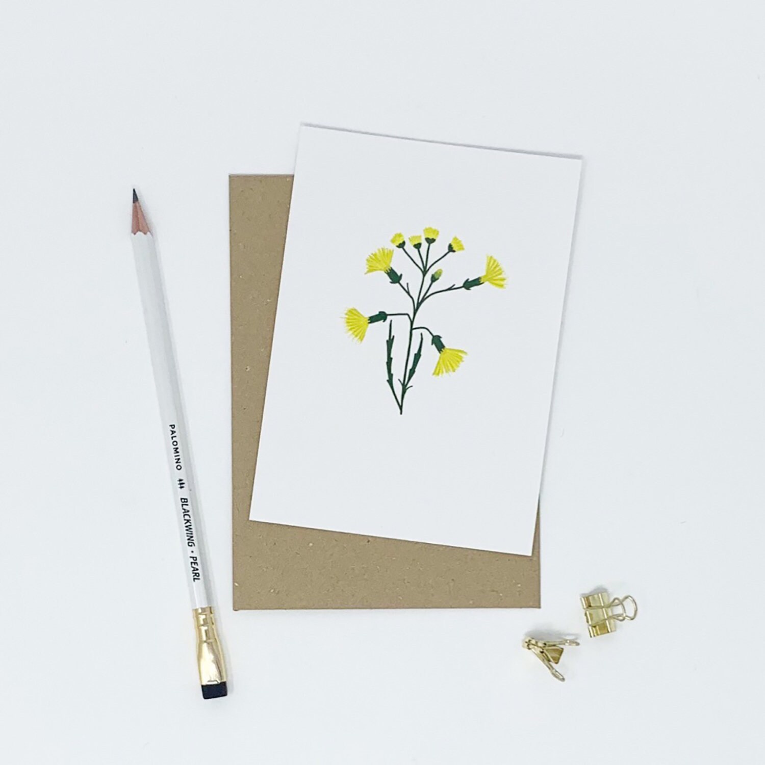 Pack of 6 Illustrated Flower Cards Notecards Floral Card | Etsy UK