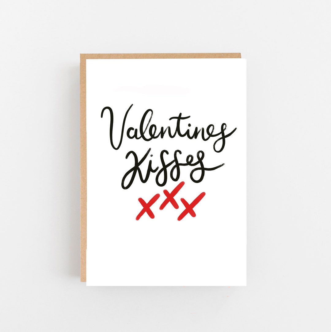Express Your Love With Valentines Kisses Get Your Lovers Card Now