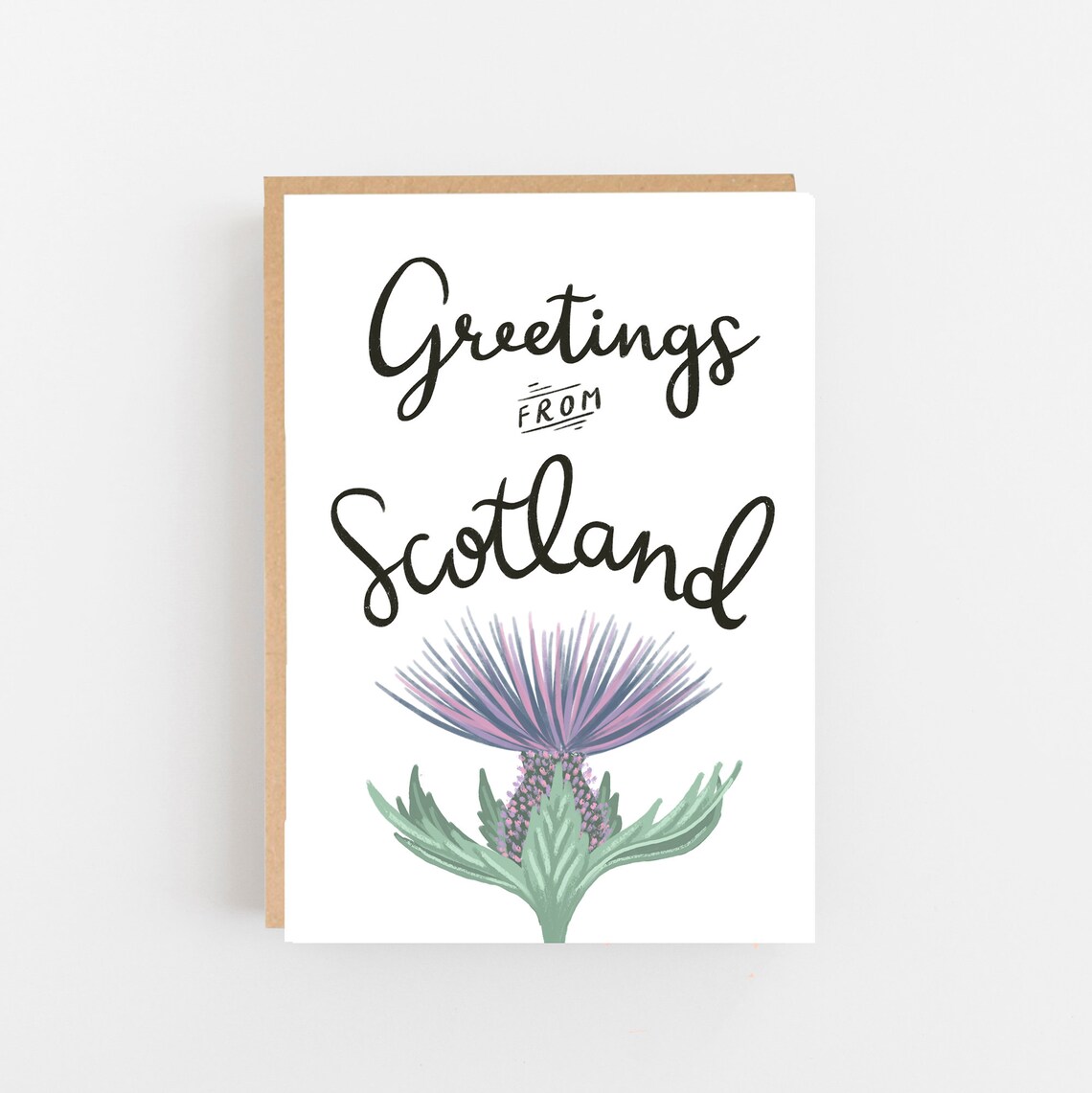Scottish Card greetings From Scotland - Etsy UK