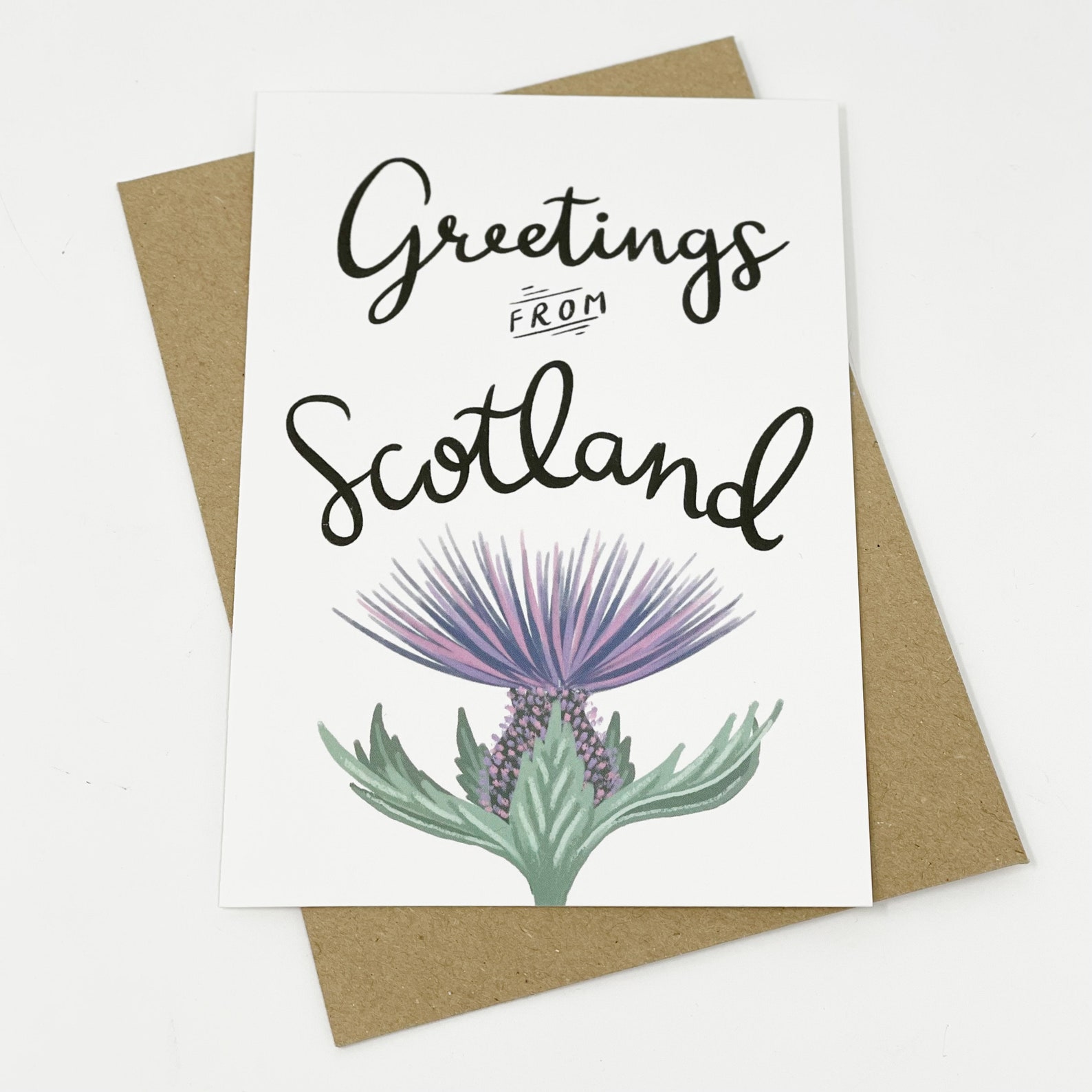 Scottish Card greetings From Scotland - Etsy UK