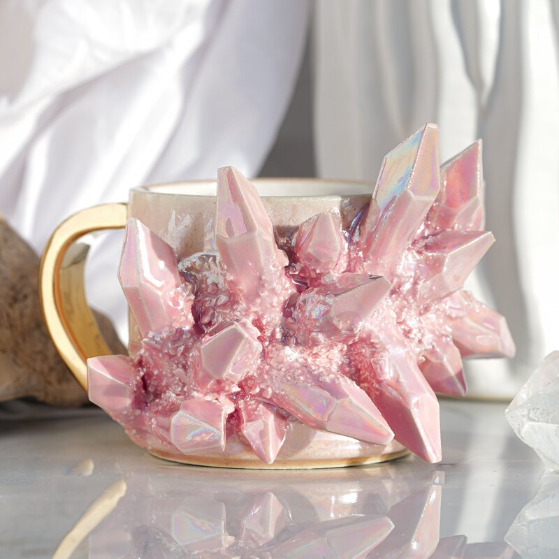 Mineral Crystal Coffee Mug - Etsy