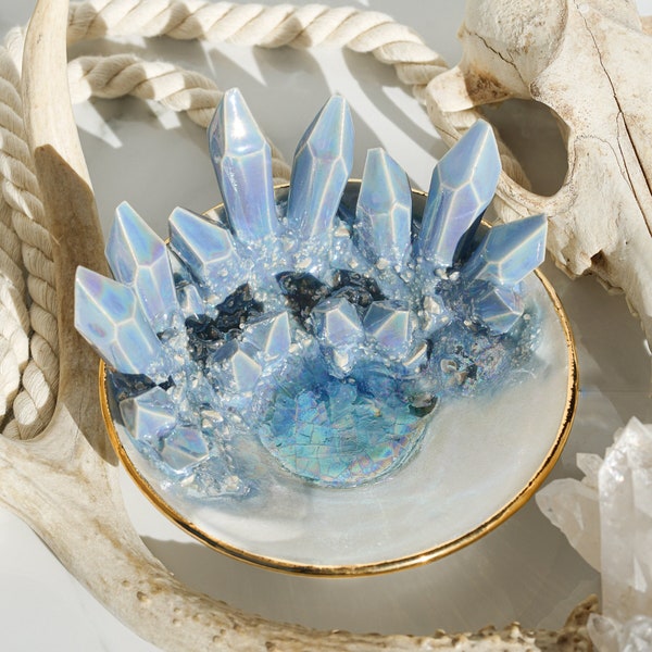 Ceramic Crystal Dish - Etsy