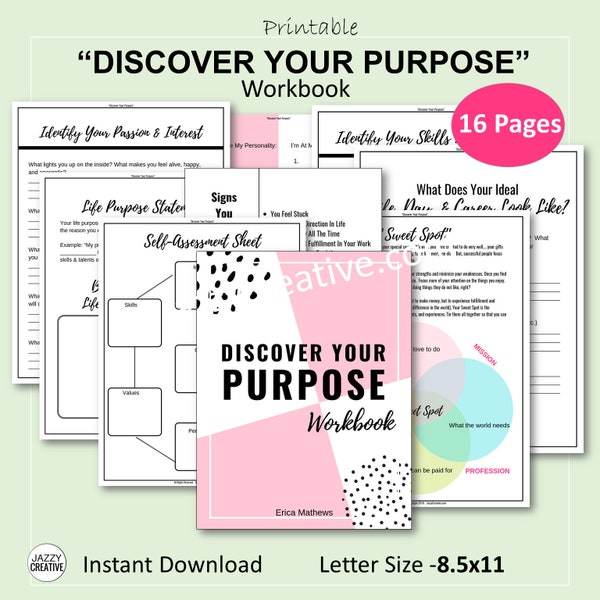 Purpose Planner - Etsy