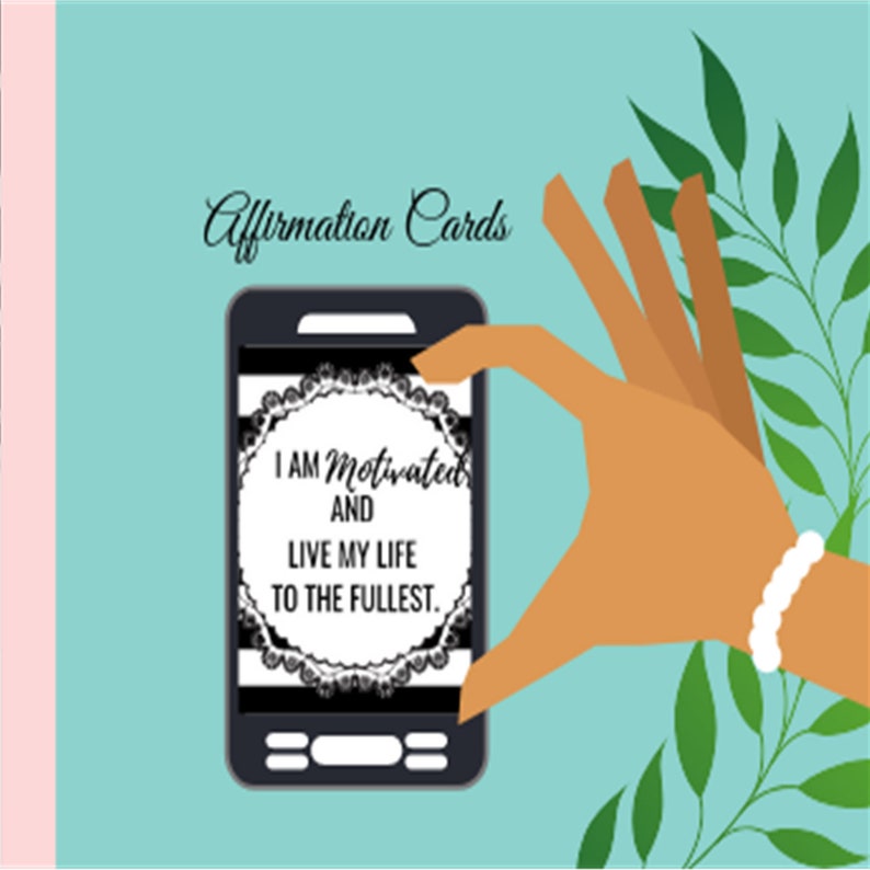 Affirmation Cards, "i Am", Set of 30, Positive Affirmations, Daily ...