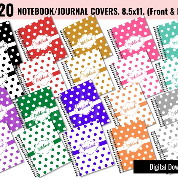 Polka Dot Planner - Etsy
