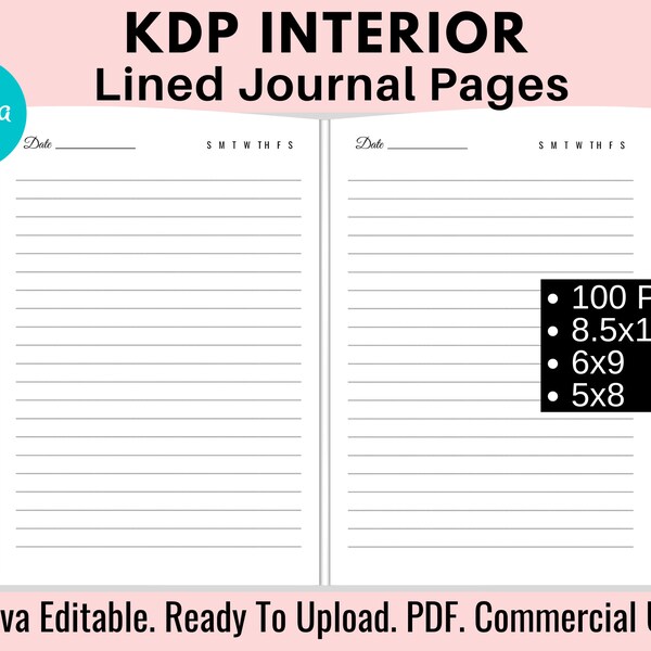 Lined Stationery - Etsy