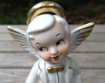 Boy Angel Figurine - Etsy