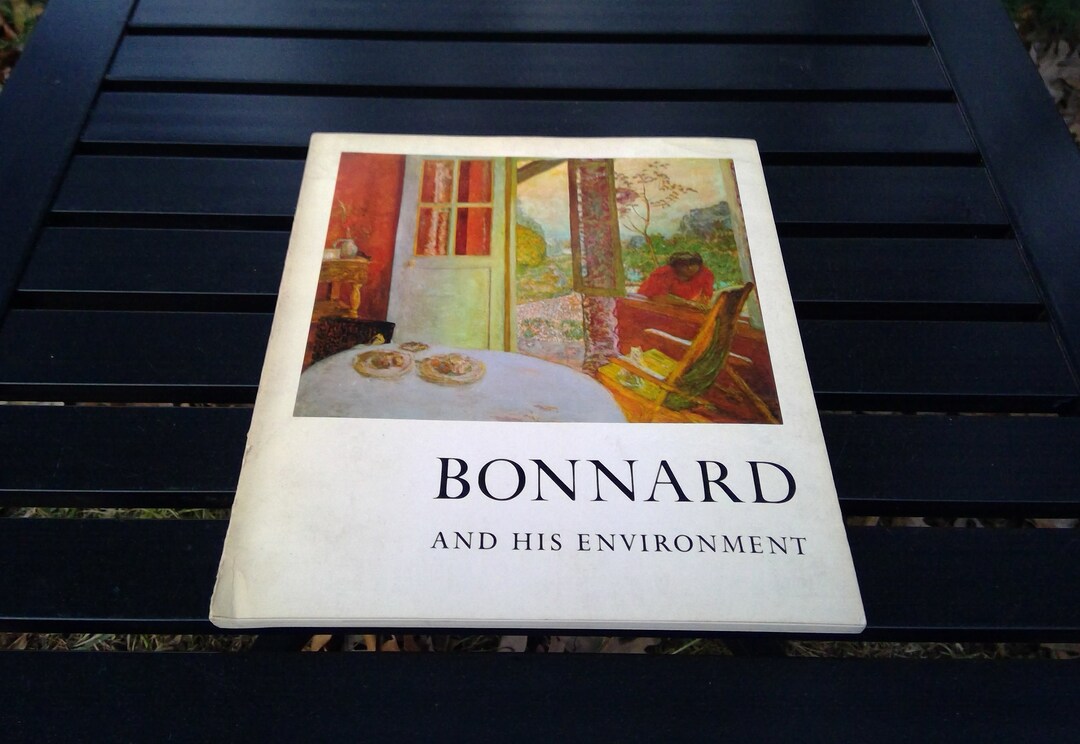 Vintage First Edition Art Book Bonnard and His Environment 1964 ...