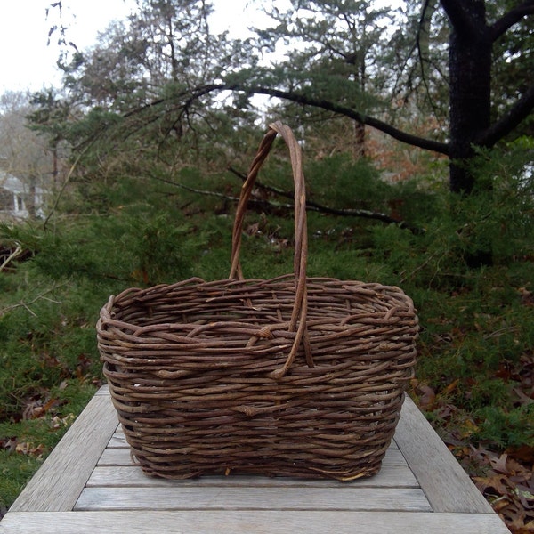 Primitive Basket - Etsy