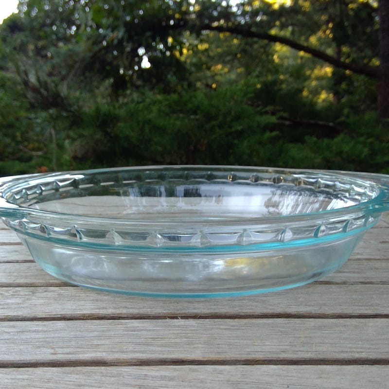 Glass Pie Plate - Etsy