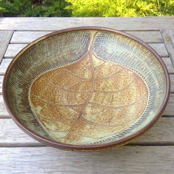 Pottery Bowl Leaf - Etsy