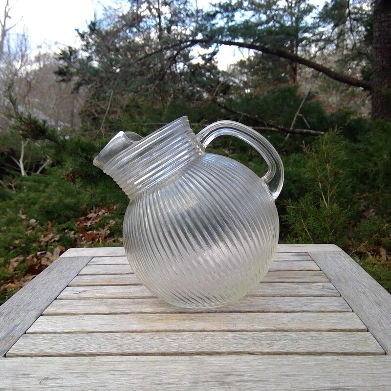 Hazel Atlas Pitcher - Etsy