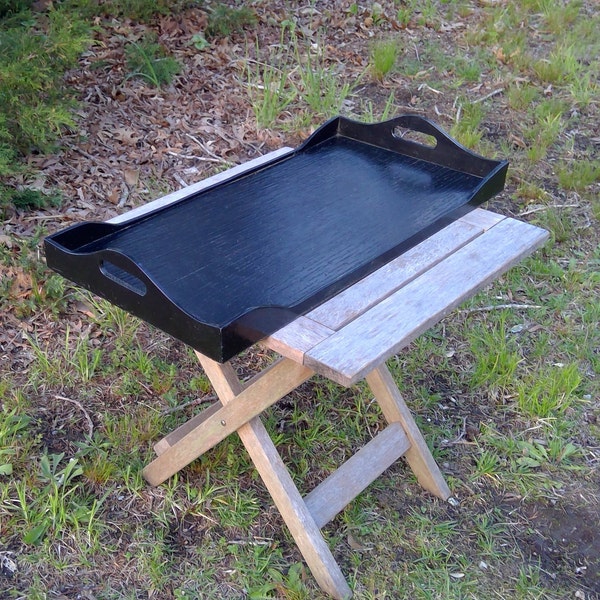 Rustic Wood Tray - Etsy