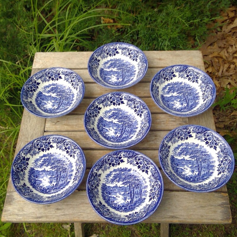 Churchill Blue Willow - Etsy