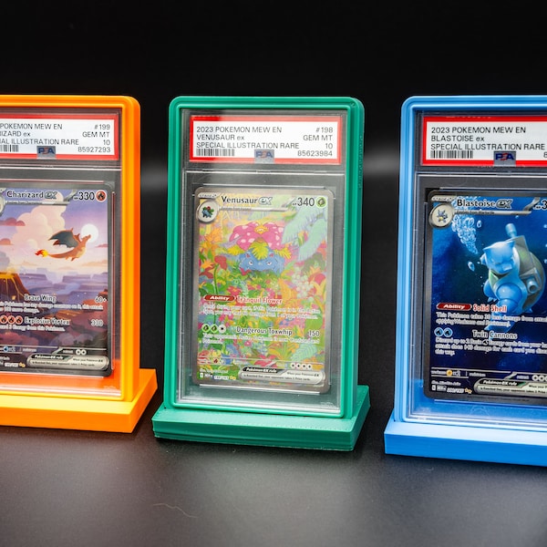 Cgc Graded Card Display Stand - Etsy