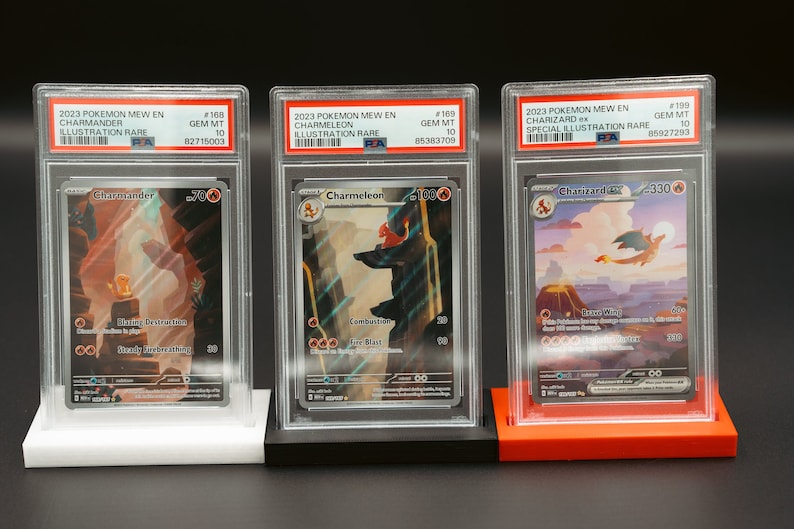 Gradedguard PSA/CGC Graded Card Display Stand Pokemon, Baseball ...