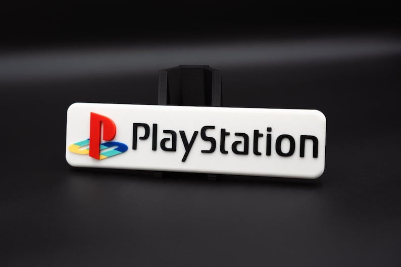 Sony Playstation 3D Printed Logo Sign for Desk or Wall Display. Perfect ...