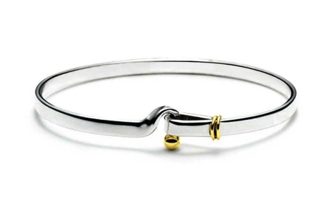 Hook Closure Bangle - Etsy