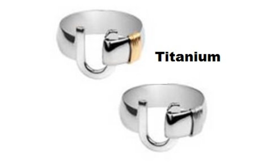7MM Titanium Original Caribbean Hook Rings - Etsy