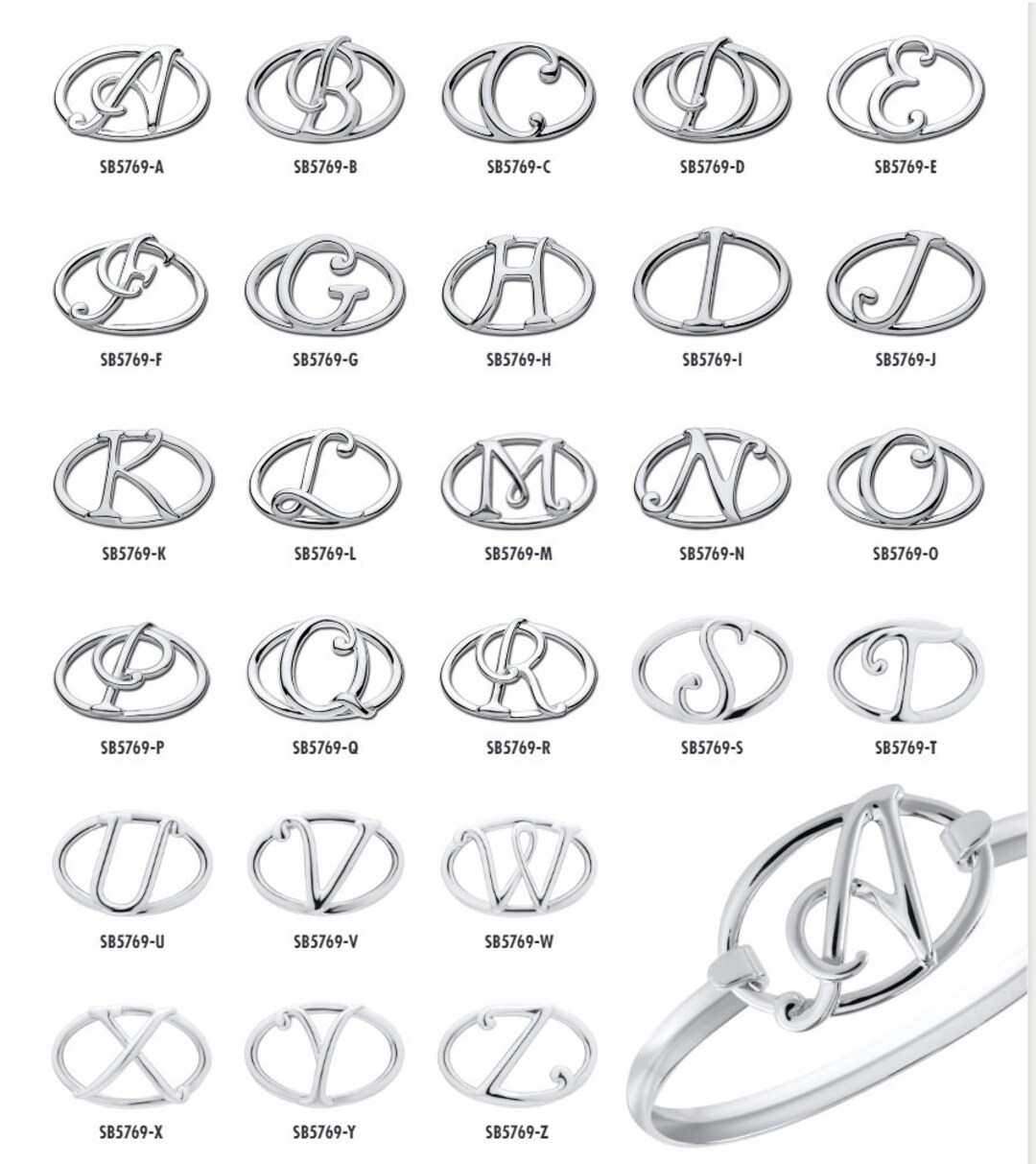 Lestage Convertible Initials Collection - Etsy