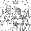 Printable royal Tea Coloring Page You Are a Queen Treat Yo Self Like ...