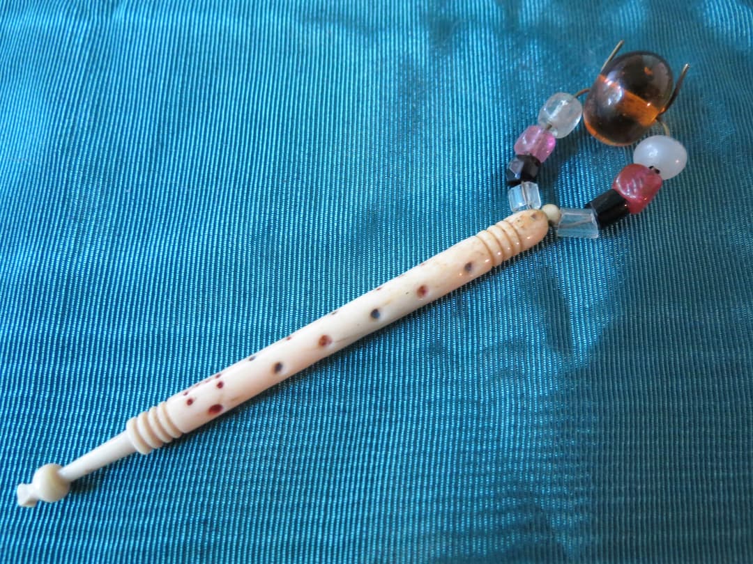 Antique Lace Bobbin - Victorian Bobbin - "william" - Old Sewing ...
