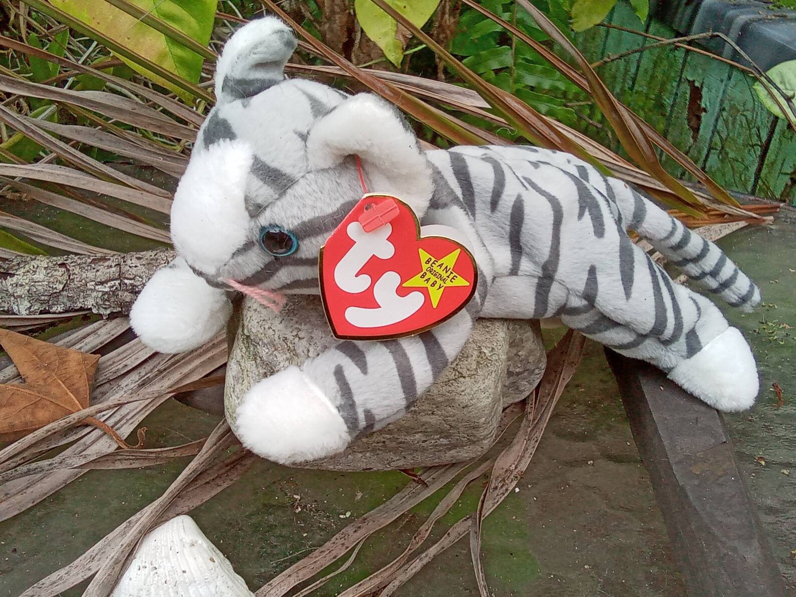 TY prance Beanie Baby Grey Striped Cat Vintage - Etsy UK
