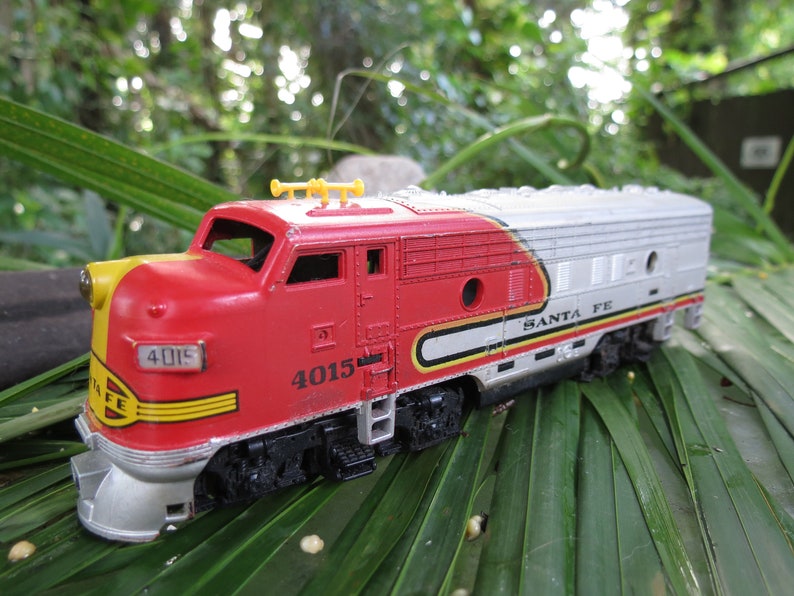 Toy Train Locomotive Antique Tyco Train Engine Made in - Etsy