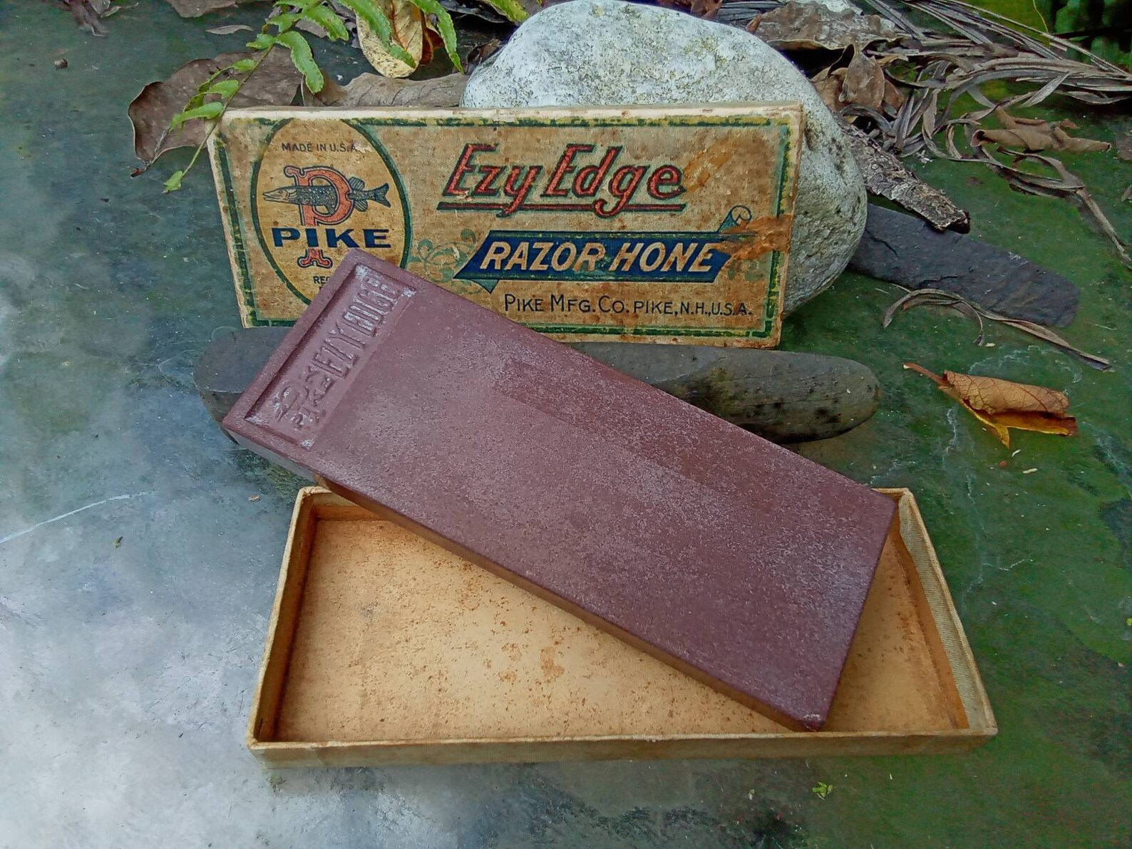 Pike Ezy Edge Razor Hone Knife Sharpening Stone Pike Mfg. - Etsy