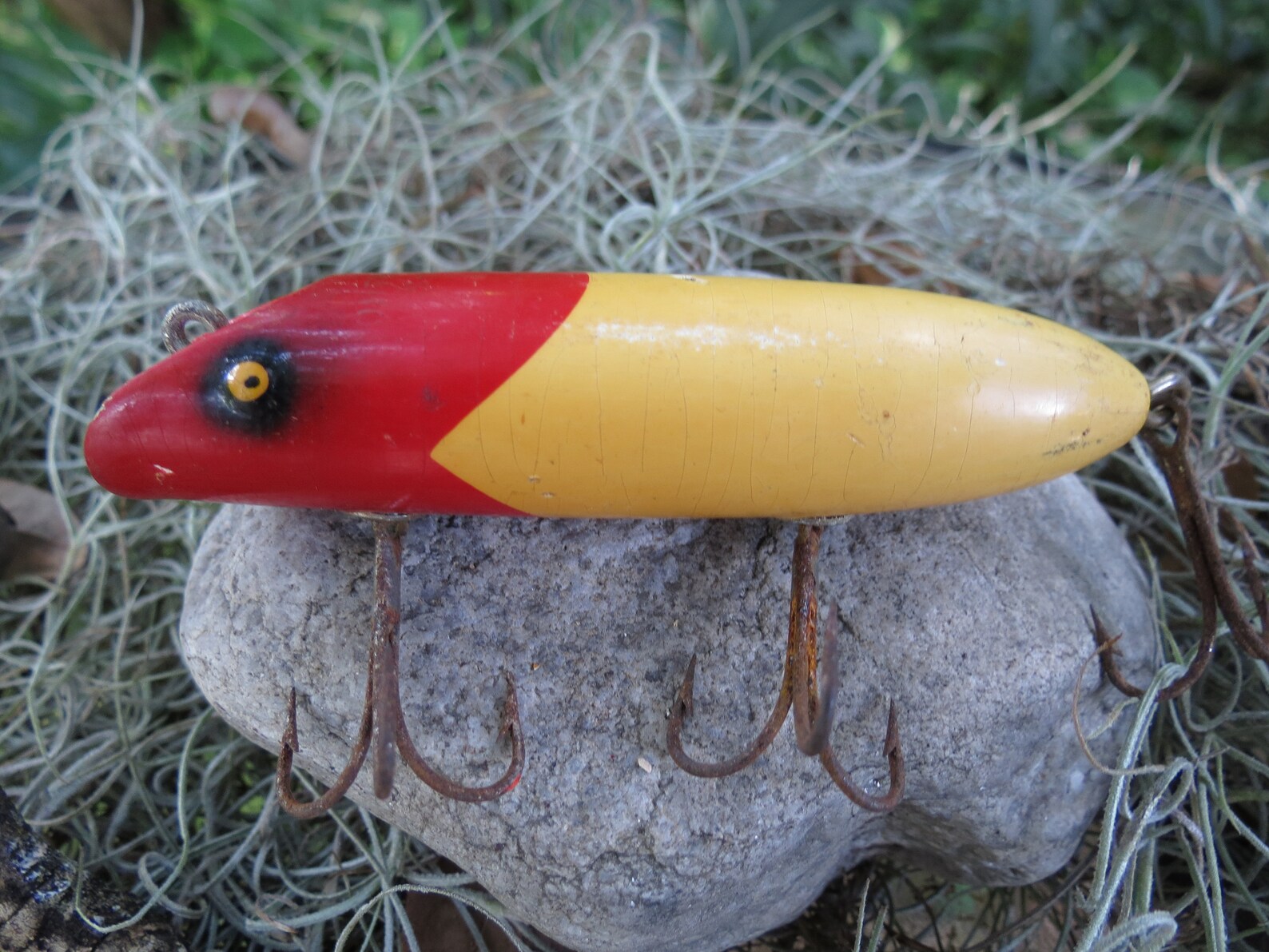 South Bend Bass Oreno Wooden Fishing Lure Antique Wood Fish - Etsy