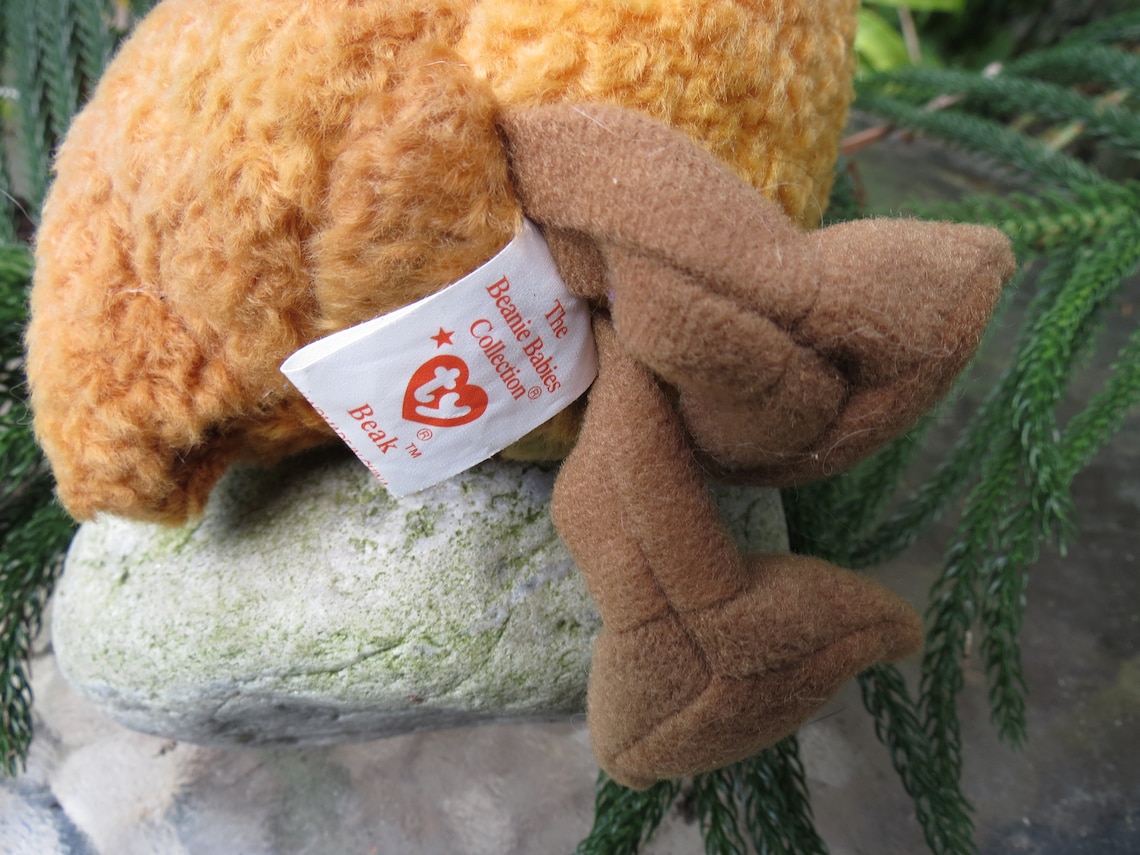 TY Beak Beanie Baby Kiwi Bird Vintage Plush | Etsy
