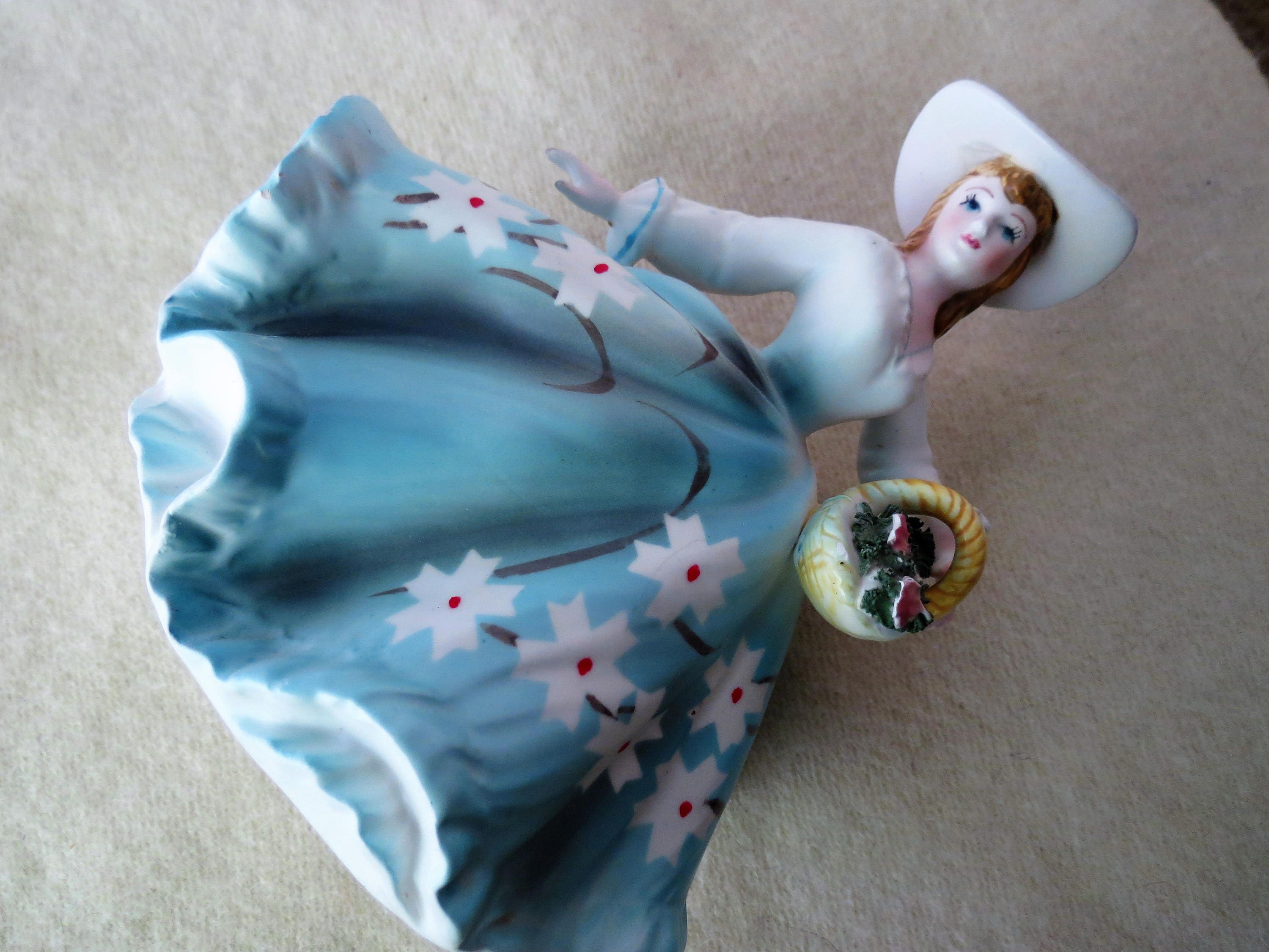 Lefton's Lady Vase Made in Japan Lefton Collectible - Etsy