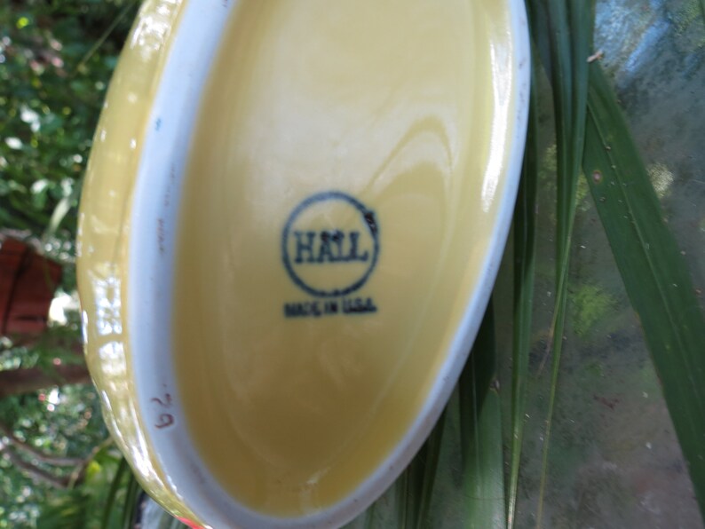 Hall Pitcher Vintage Yellow Pottery Pitcher Excellent - Etsy