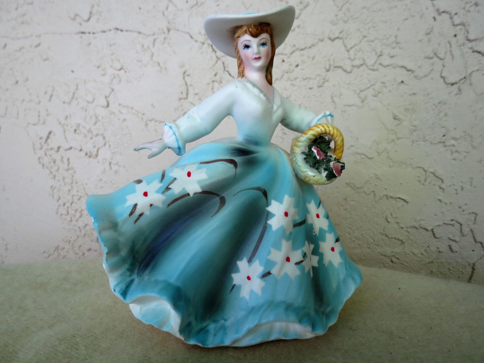 Lefton's Lady Vase Made in Japan Lefton Collectible - Etsy