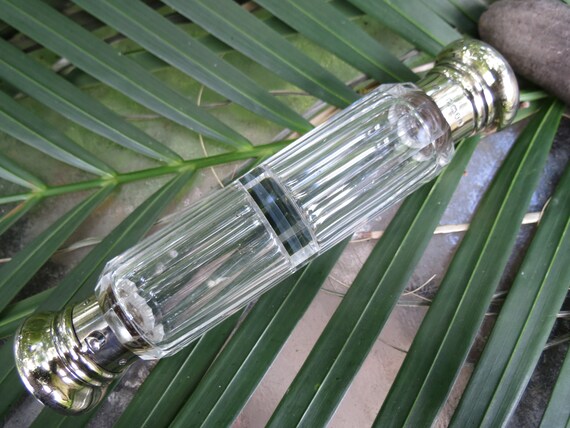 English Silver Double Ended Perfume Bottle Antique Scent - Etsy