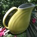 Hall Pitcher Vintage Yellow Pottery Pitcher Excellent - Etsy