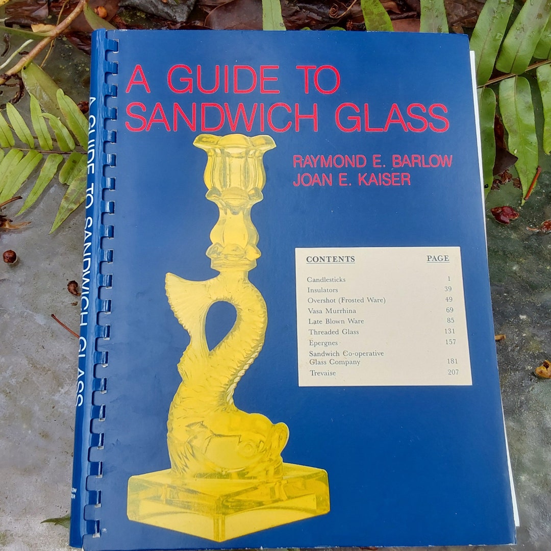 Sandwich Glass Identification Guide by Barlow & Kaiser - Etsy