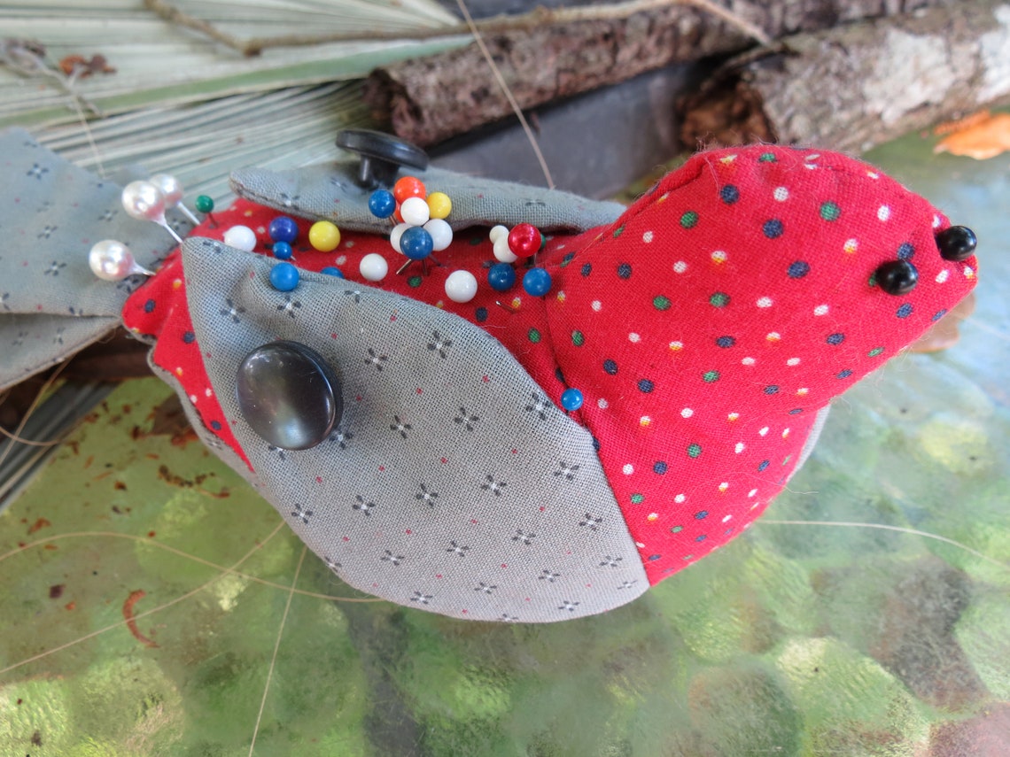 Sewing Bird Pincushion Needle Cushion for a Seamstress - Etsy
