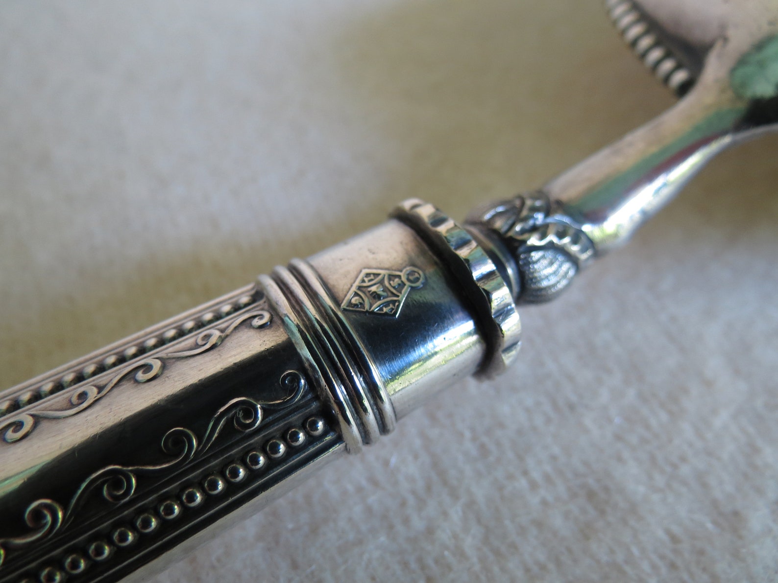 English Silver Plate Table Crumber Fabulous Victorian | Etsy